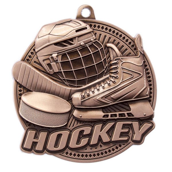 Hockey Medallion - Tempo Series - 2.25″ Diameter (A4121) – Quest Awards