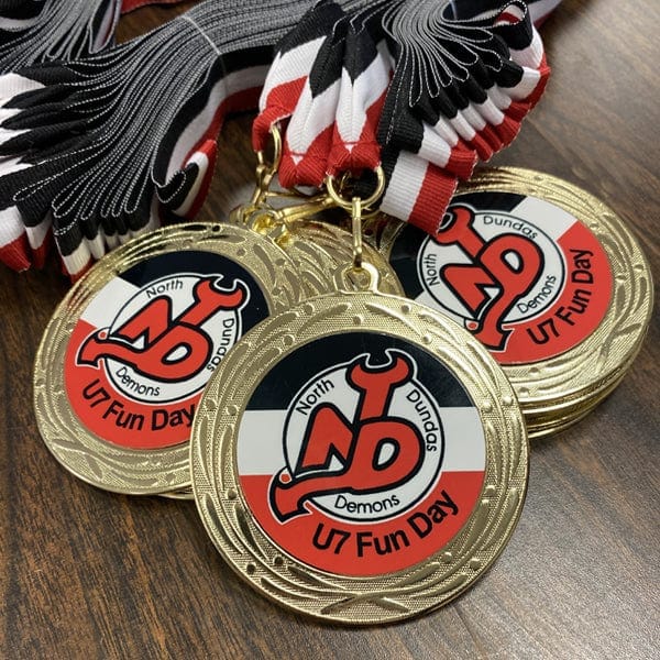 Medals - Colour Logo Medal Iron Series 2.75" Medal with 2" Insert (A51 – Quest Awards