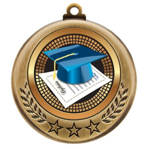 Academic Medallion - Spectrum Series - Graduation - 2 3/4" Diameter (A ...