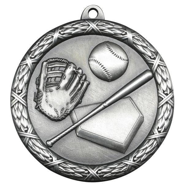 Baseball Medallion - Classic Heavyweight Medals - 2 1/2" Diameter (A37 ...